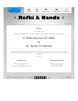 Refki & Nanda | PDF