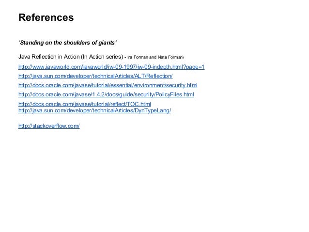 Java reflection performance improvement - swebforest Java reflection performance improvement - swebforest