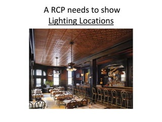 Reflected ceiling plans RCP | PPTX