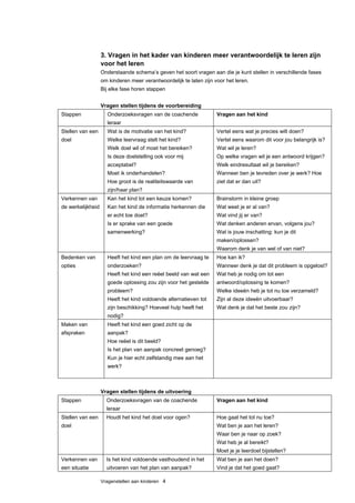 Reflectiegesprekken met _kinderen | PDF
