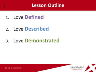 Reflecting Jesus 2: Love Explained | PPTX
