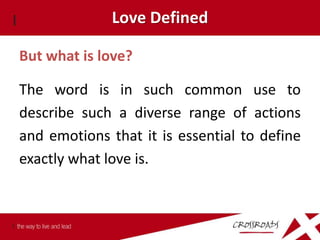 Reflecting Jesus 2: Love Explained | PPTX
