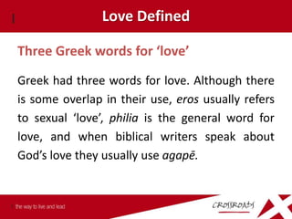 Reflecting Jesus 2: Love Explained | PPTX