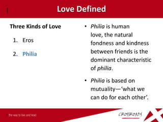 Reflecting Jesus 2: Love Explained | PPTX