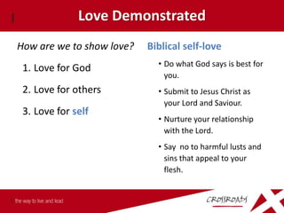 Examples Of Christ Like Love