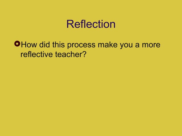 Reflecting on lesson_study | PPT | Educational Assessment | Education