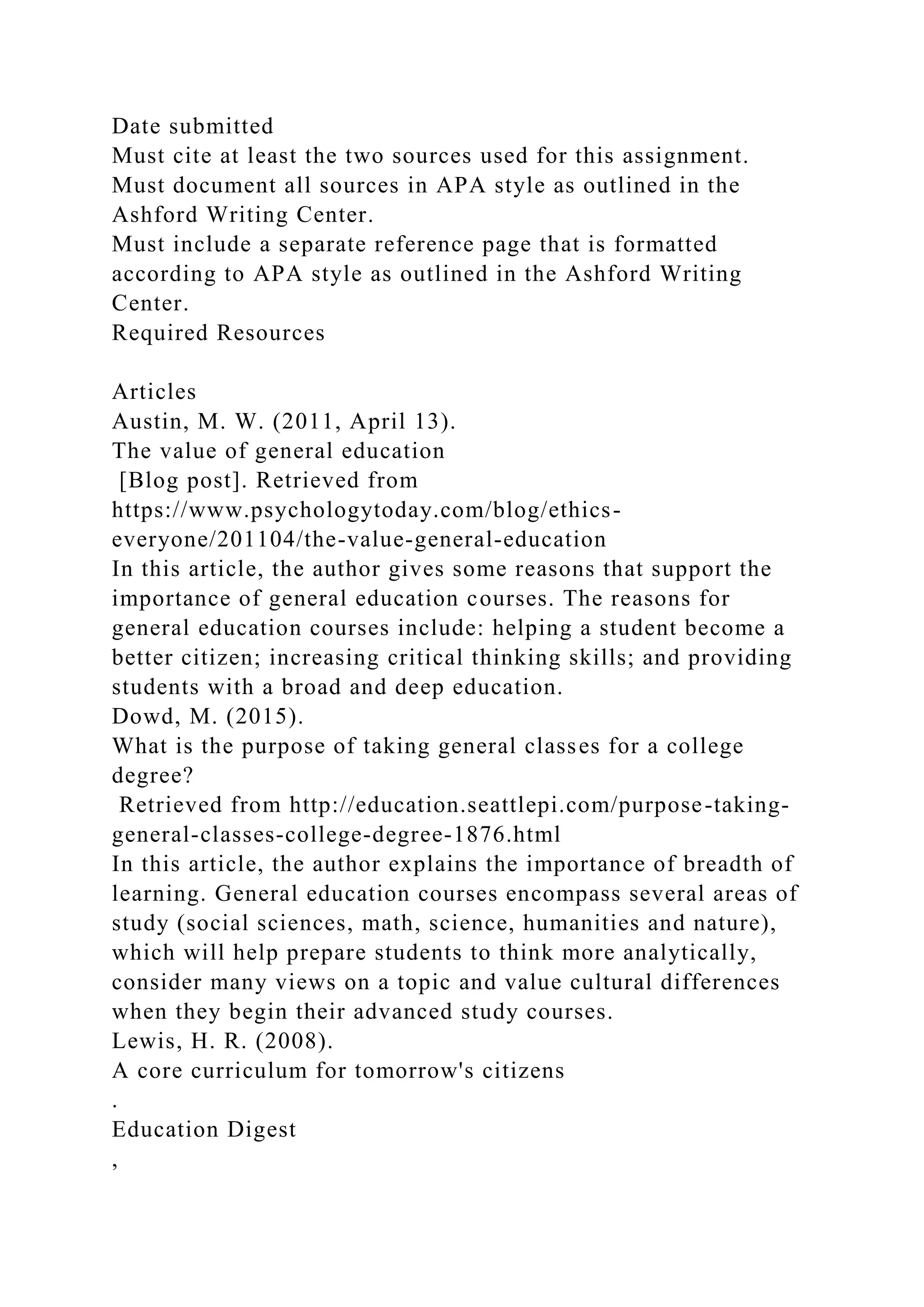 Reflecting on Personal Identity and Global CitizenshipReview the .docx