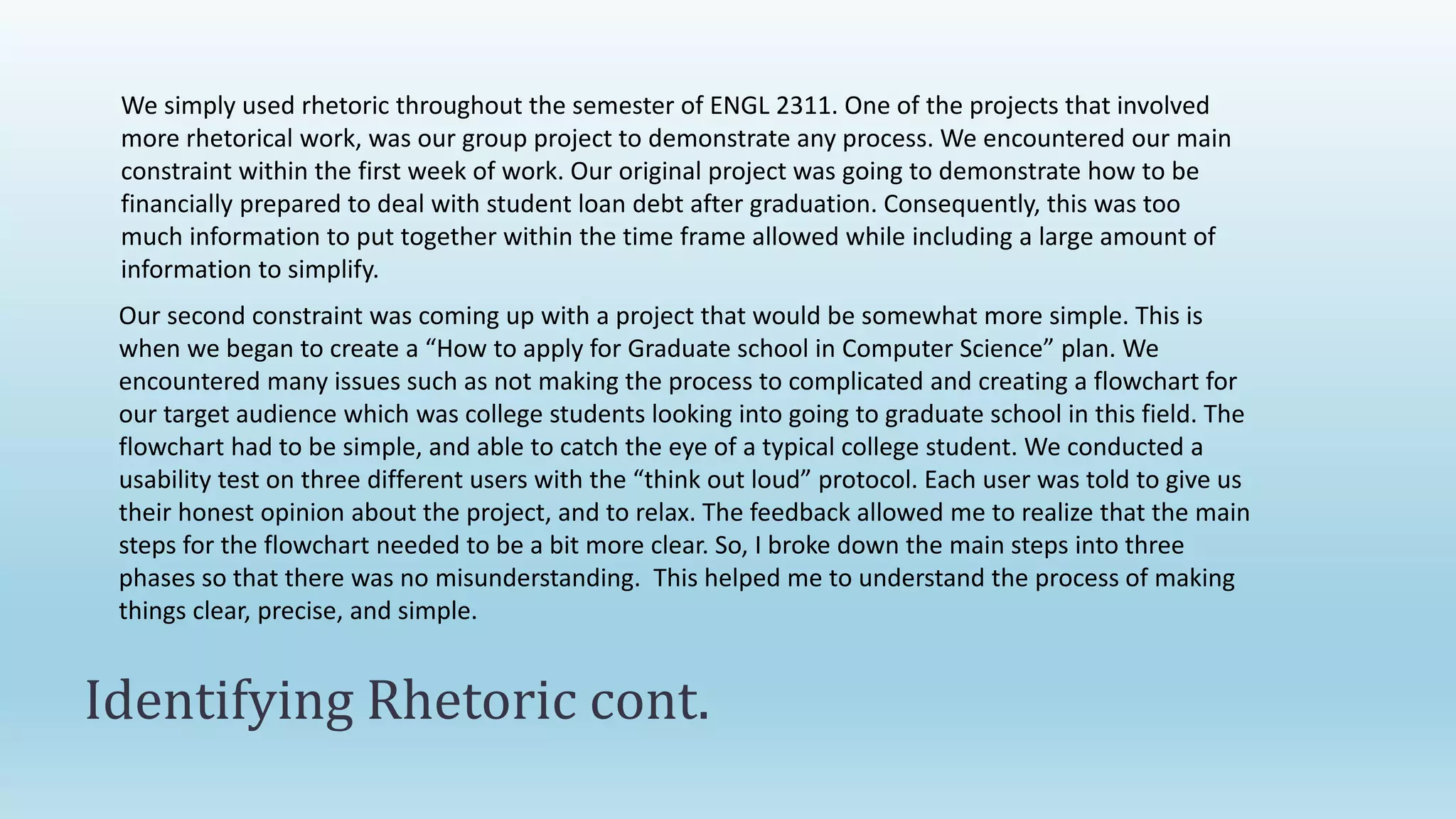 Reflecting Upon Technical Writing | PPTX