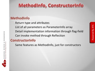 .NET Reflection | PPT