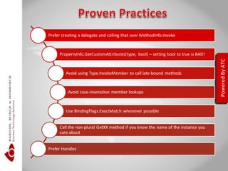 .NET Reflection | PPT