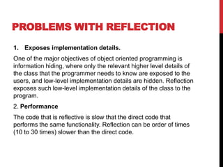 Reflection in Java | PPT