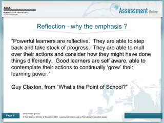 Reflection | PPT | Education industry | Industries