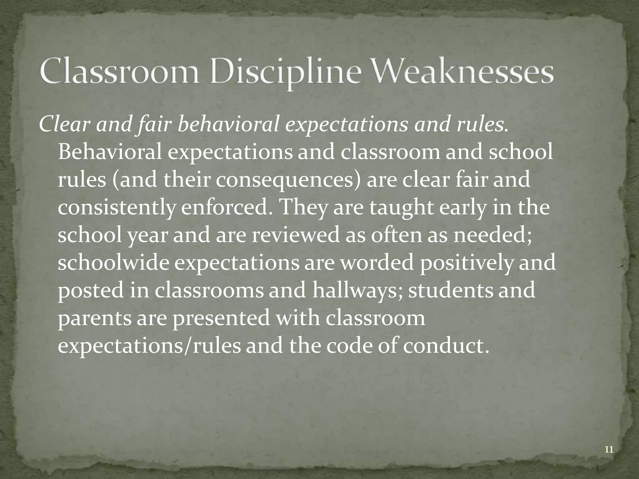 Reflection Classroom Management | PPTX