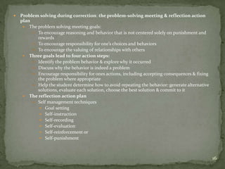 Reflection Classroom Management | PPTX