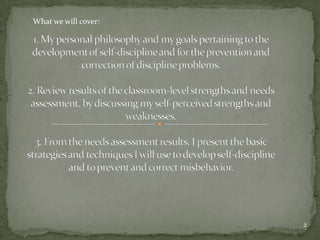 Reflection Classroom Management | PPTX