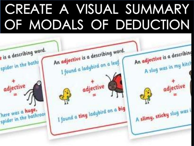 4 > MODALS OF DEDUCTION: REFLECTION | PPT