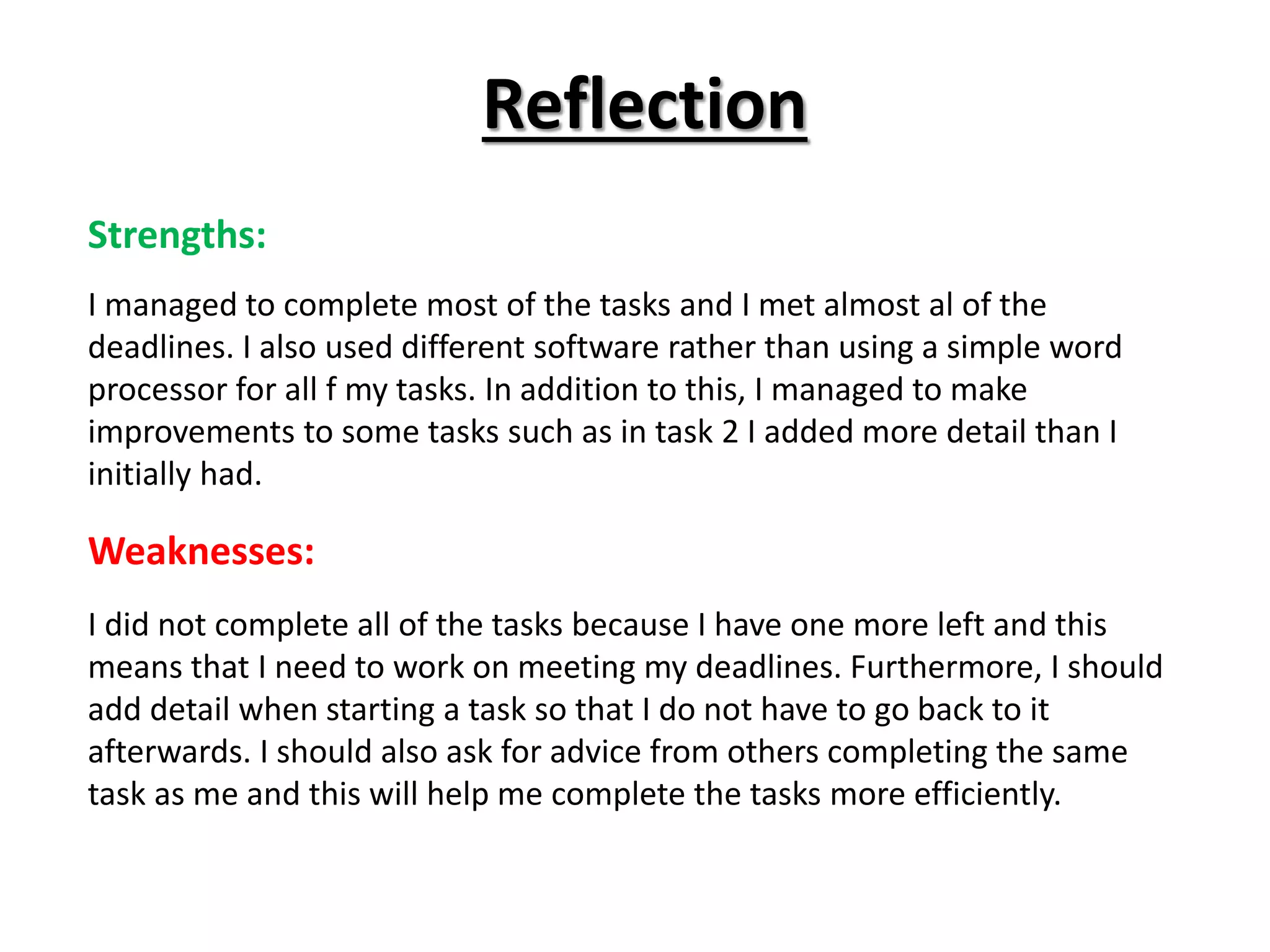 Reflection | PPT