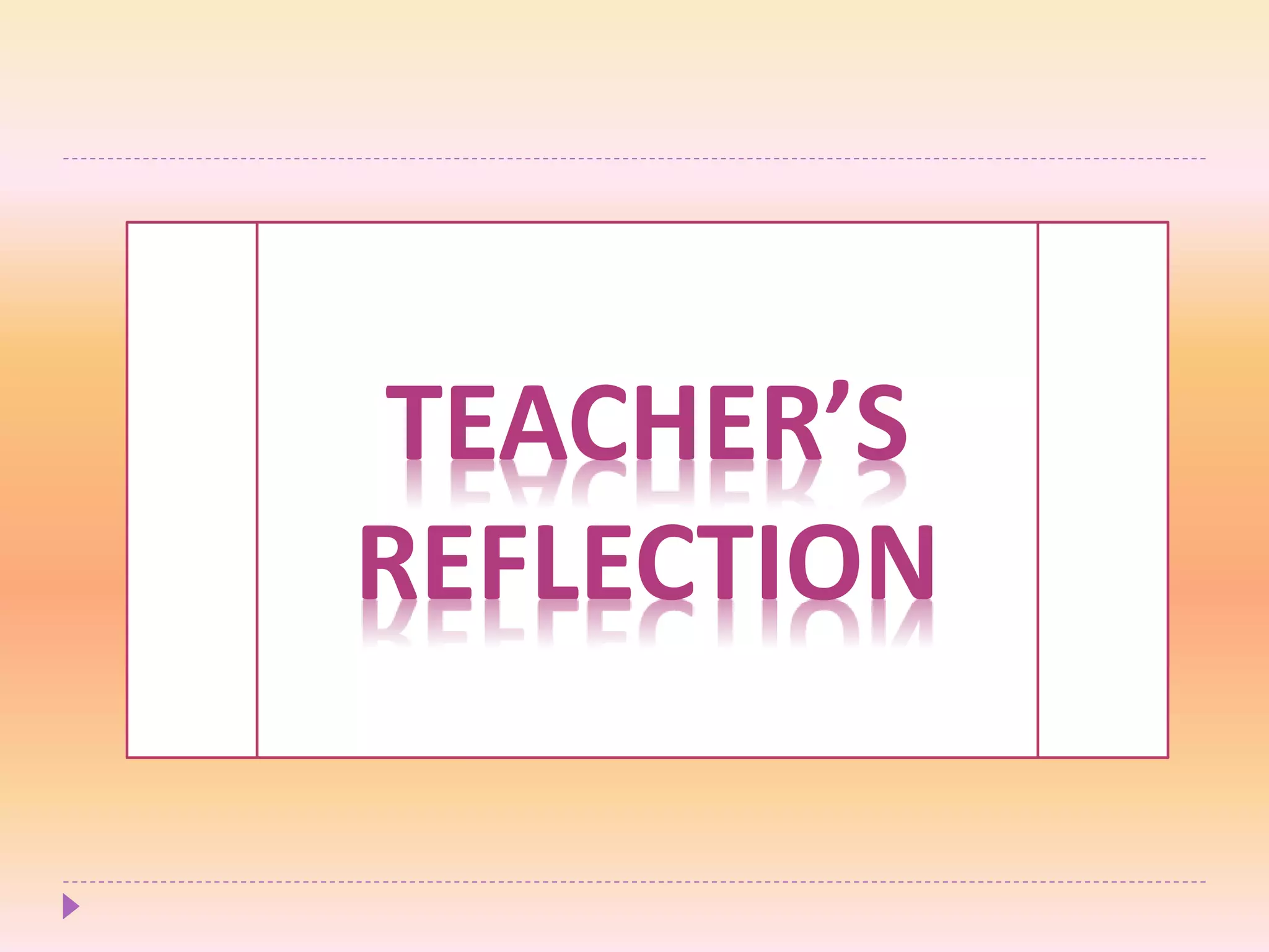 Reflective Teaching | PPTX