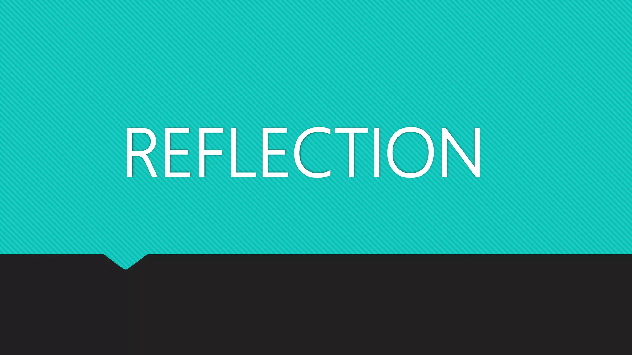 Reflection | PPT