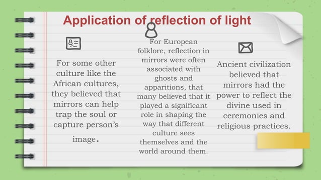 Reflection of Light in a Plain mirror_science 10 | PPT