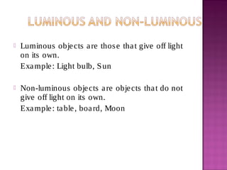 Light- Reflection and-refraction | PPT