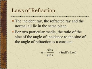 reflection-and-refraction-24898.ppt FOE CLASS 10 | PPT