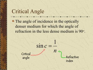 reflection-and-refraction-24898.ppt FOE CLASS 10 | PPT