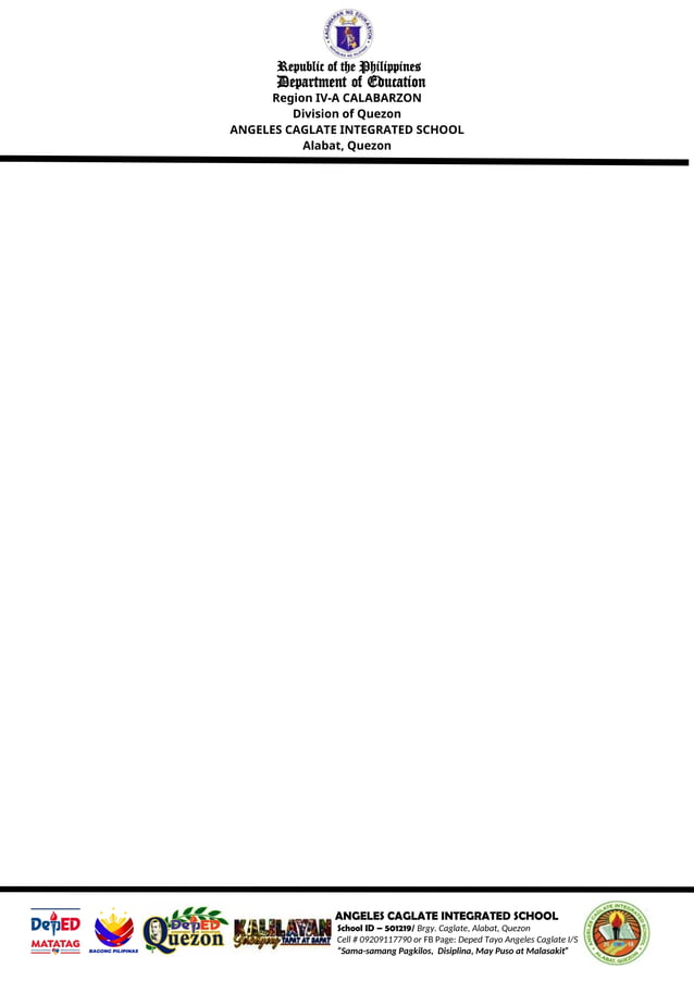 reflection for inset training in alabatttt | DOCX