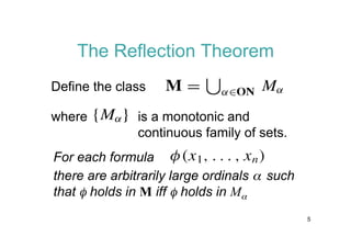 The Reflection Theorem: Formalizing Meta-Theoretic Reasoning | PPT