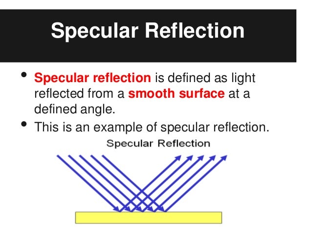 Explain The Difference Between Specular And Diffuse Reflection