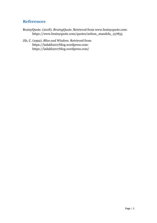 Personal Growth__Reflection 2__guided by Bliss and Wisdom Group, Taiwan ...