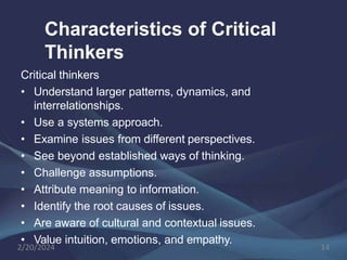 Reflection and Critical Thinking unit 1 copy.pptx