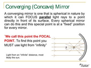 Reflection and Mirrors | PPT