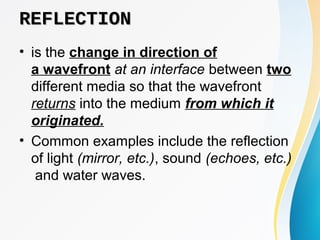 Refraction Waves Examples