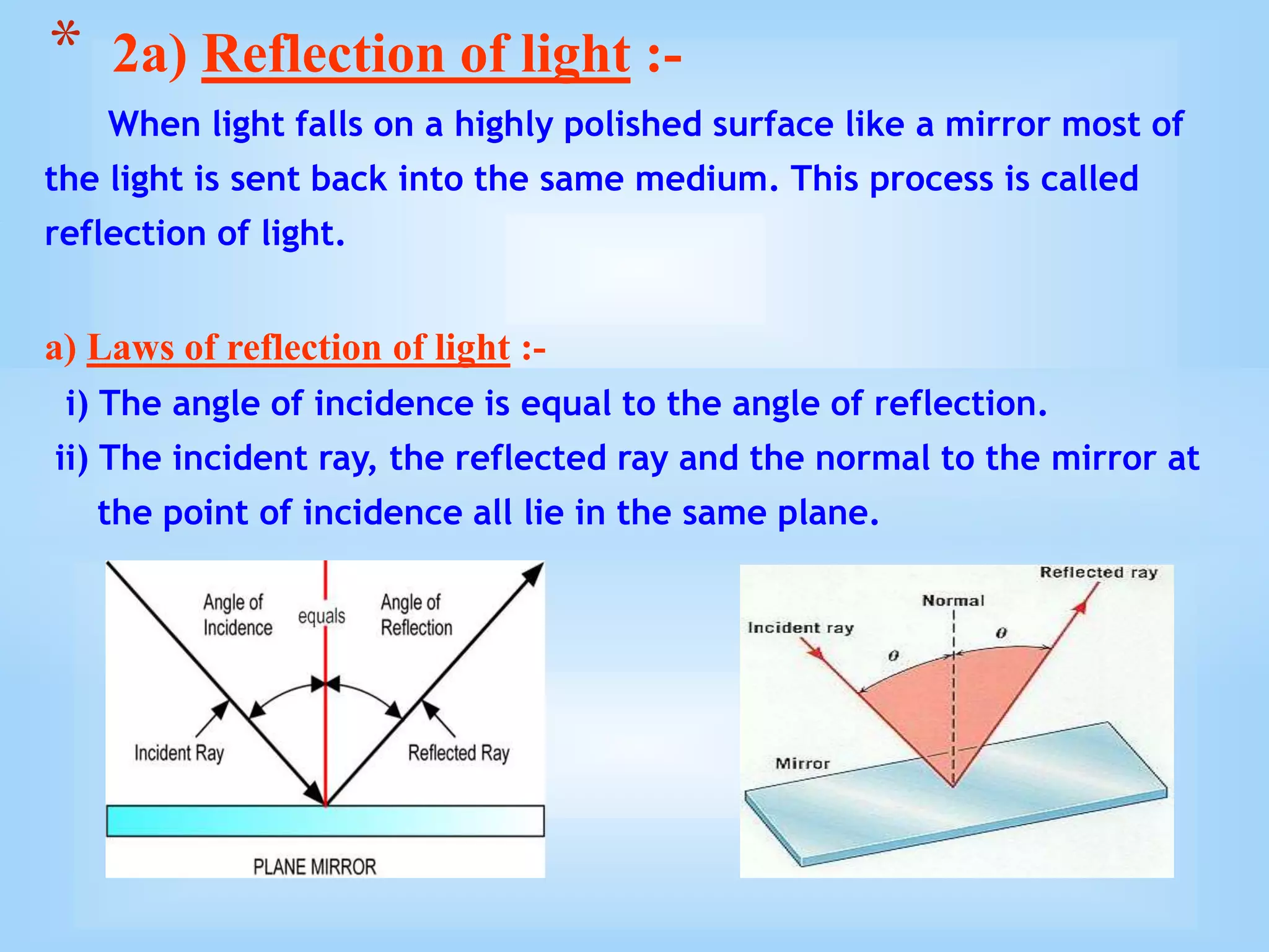 REFLECTION AND REFRACTION PPT.ppt