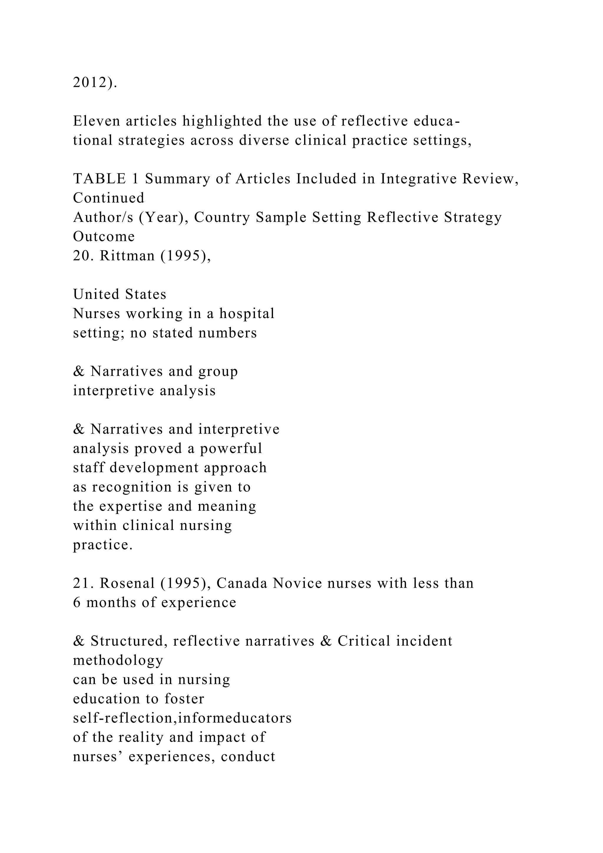 Reflection as an Educational Strategyin Nursing Professional.docx