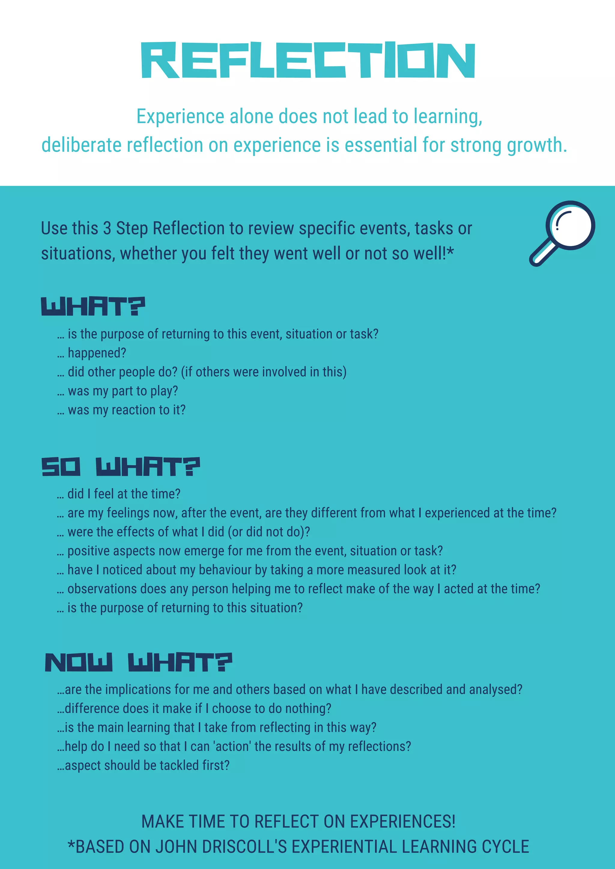 Reflection Guide | PDF