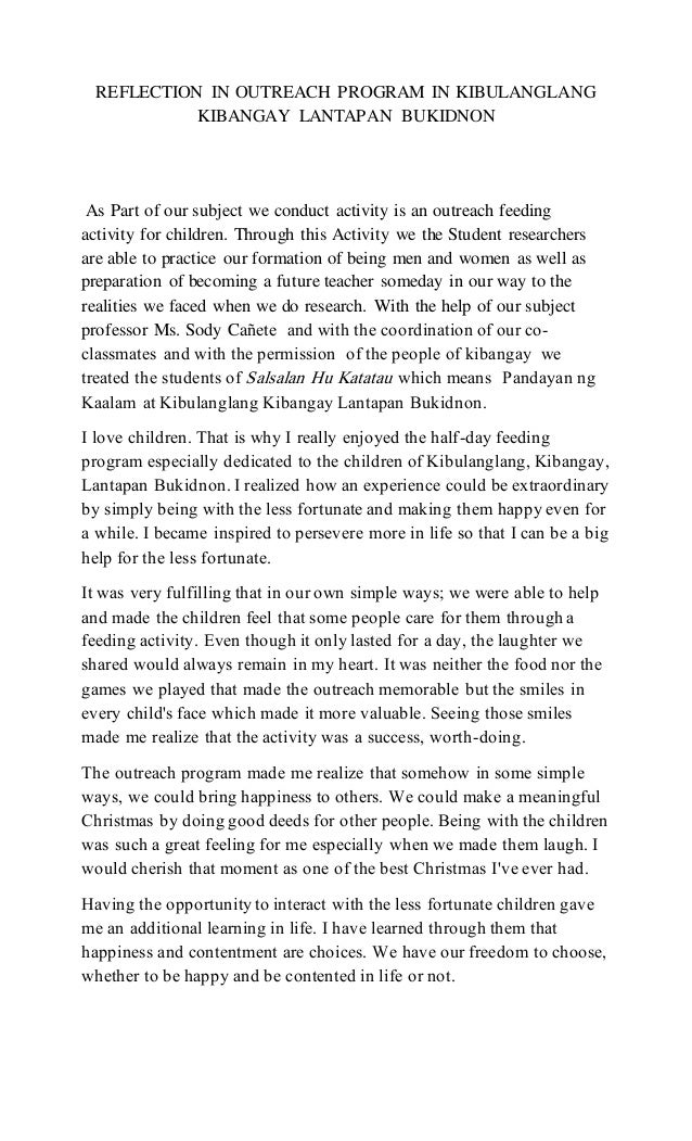 Halimbawa Ng Reflection Paper Tagalog Halimbawa Ng Repleksyong Papel Halimbawa Ng Reflection Paper Tagalog Halimbawa Ng Repleksyong Papel