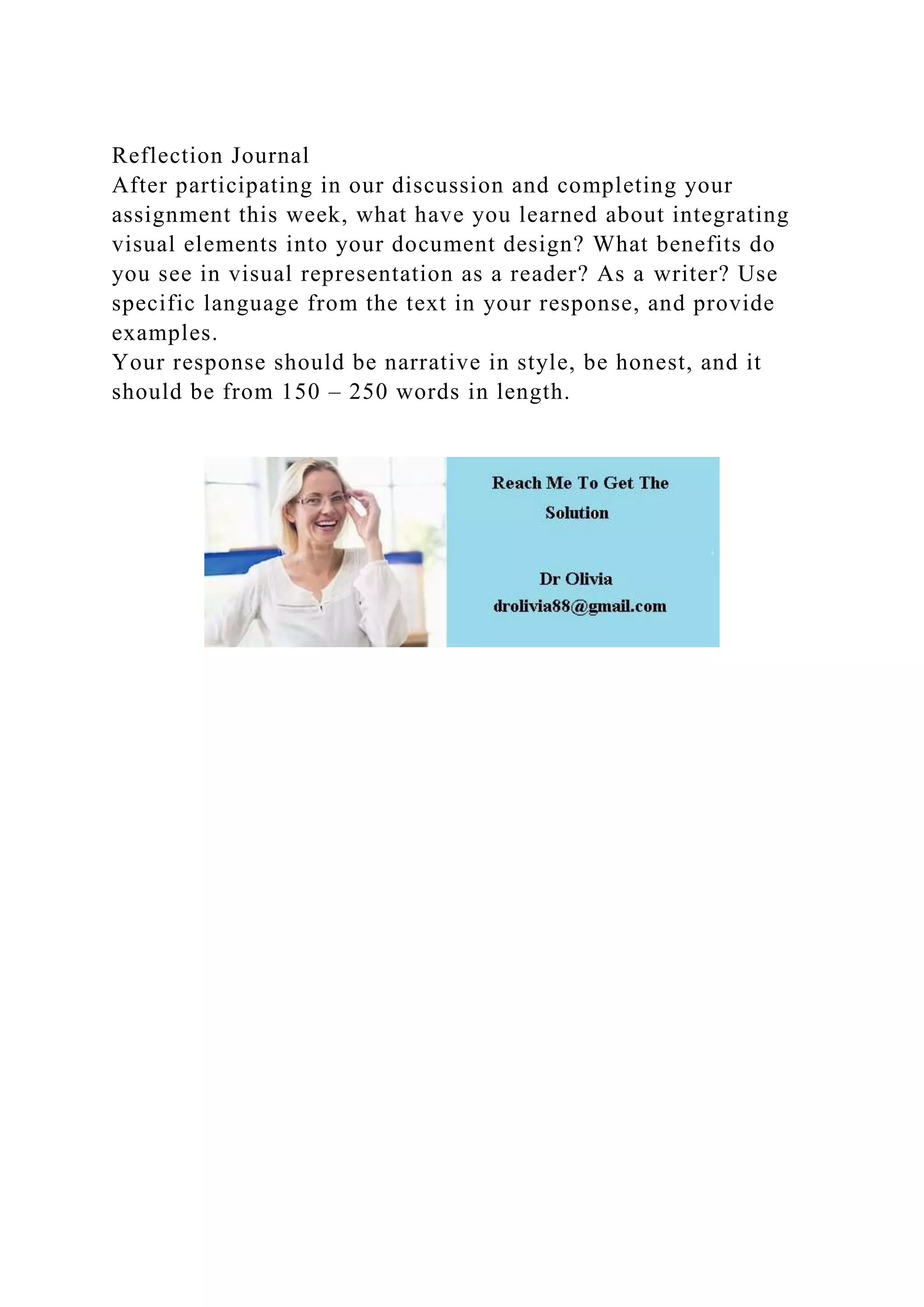 Reflection JournalAfter participating in our discussion and comple.docx