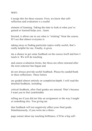 Reflection Letter and Self-Evaluation Points 50 (Reflecti.docx