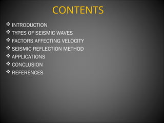 REFLECTION METHOD OF SEISMIC PROSPECTING.ppt