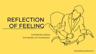 reflection of feeling ivey counseling skill.pptx