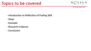 reflection of feeling ivey counseling skill.pptx