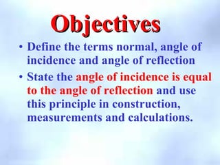 Reflection of light | PPT