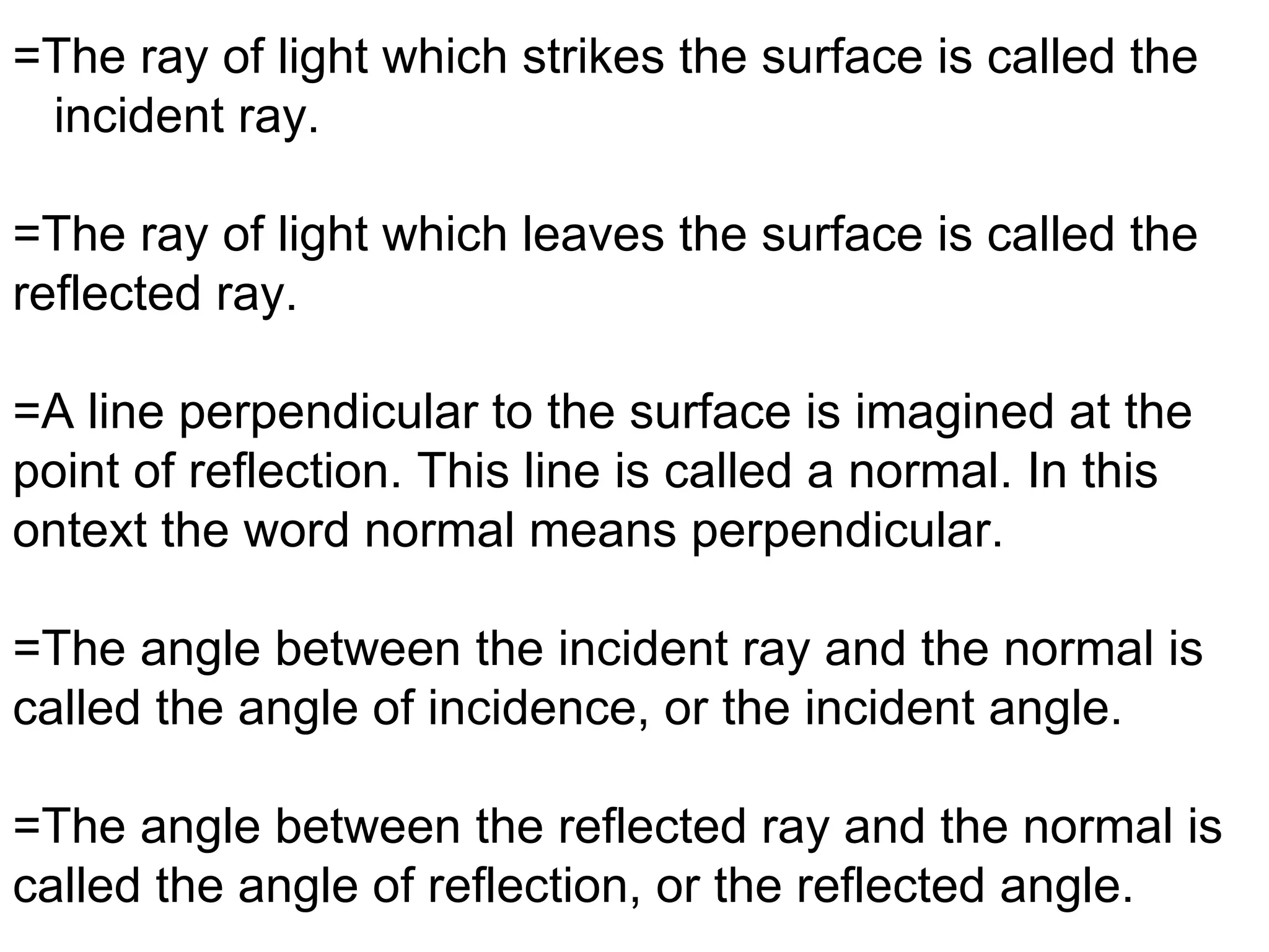 Reflection of light | PPT | Physics | Science