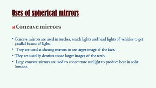 reflection of light POWERPOINT PRESENTATION | PPTX