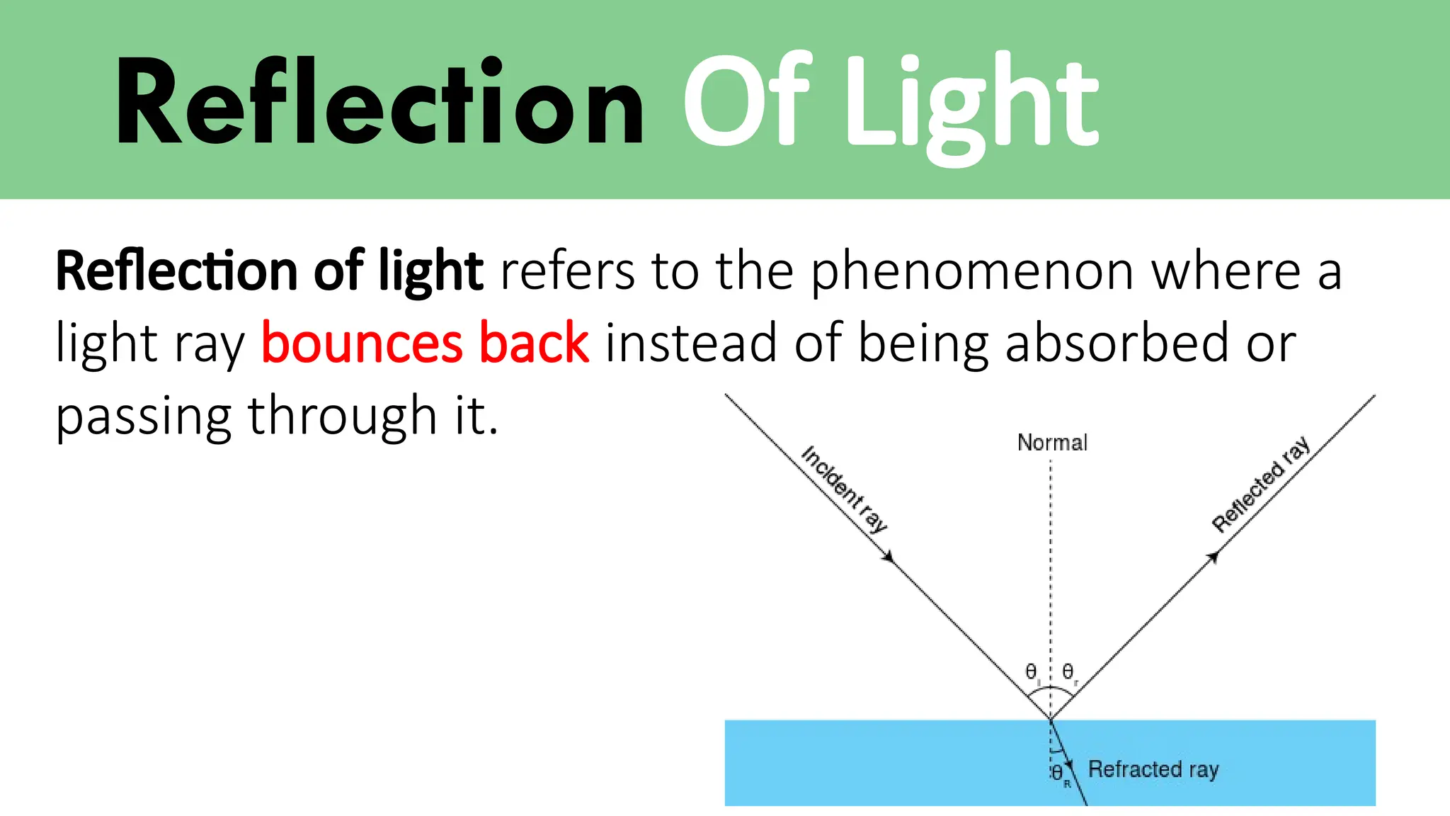 Reflection of light .pptx class 10 reflection and refraction | PPTX