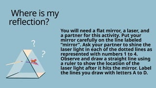 physical sci Reflection of Light (1)pptx | PPTX