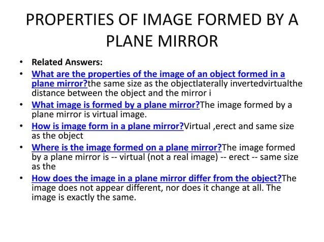 Reflection of light | PPTX | Physics | Science