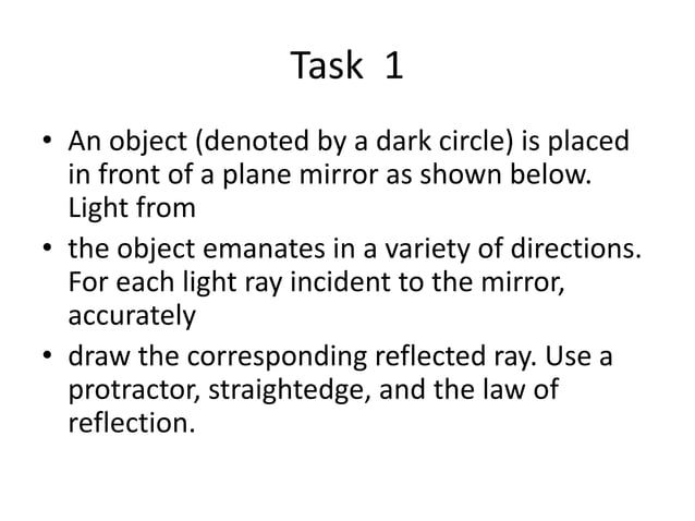 Reflection of light | PPTX | Physics | Science